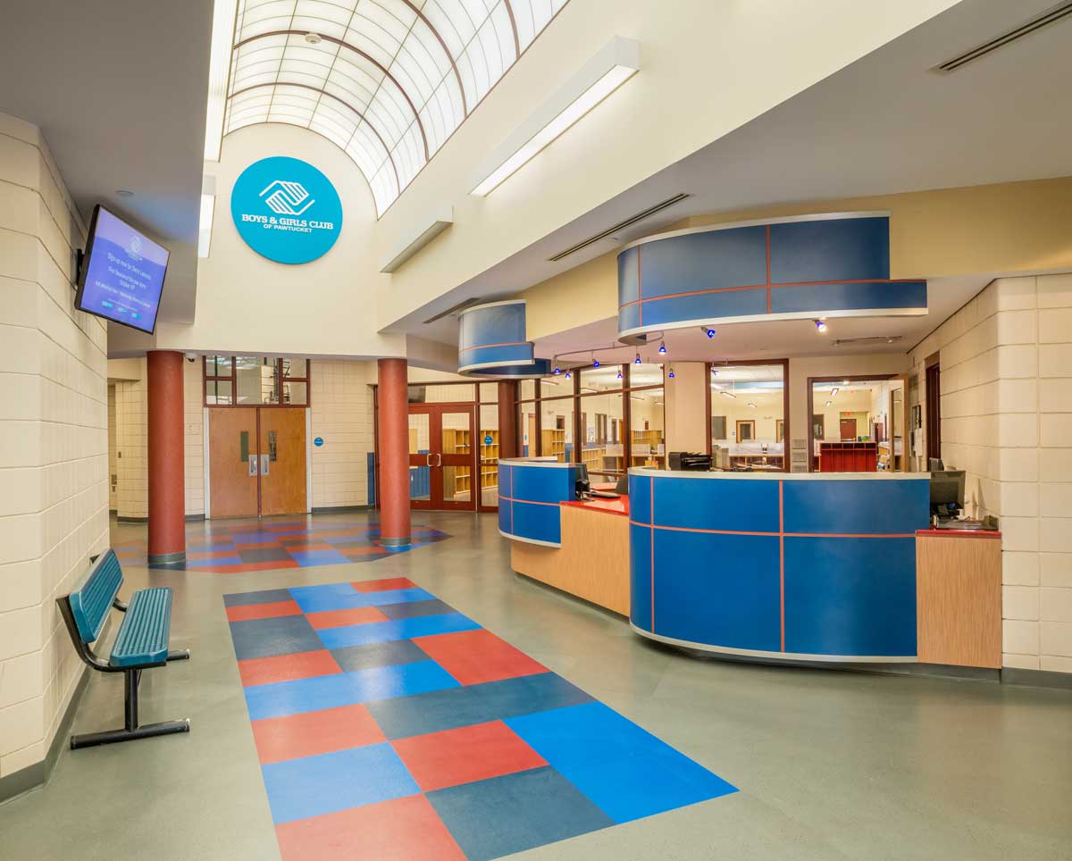 Boys & Girls Club of PawtucketPawtucket, RI - VISION 3 ARCHITECTS